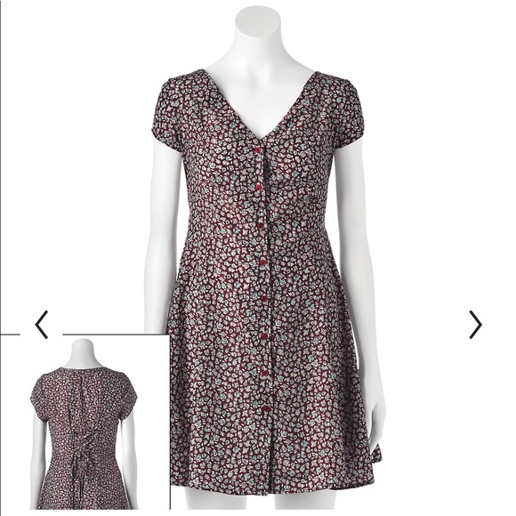 Mudd | Dresses | Mudd Floral Midi Dress Xs | Poshmark